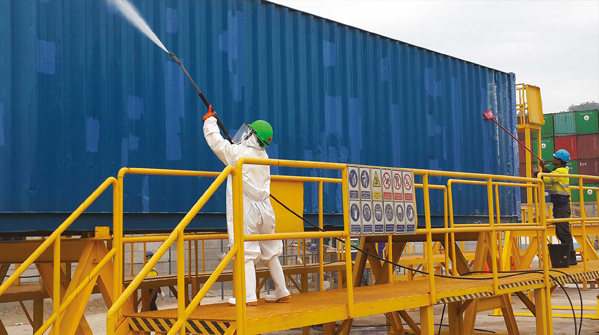 SCIMITAR INFRASTRUCTURE – CONTAINER DEPOT / MNR - Scimitar Shipping L.L.C